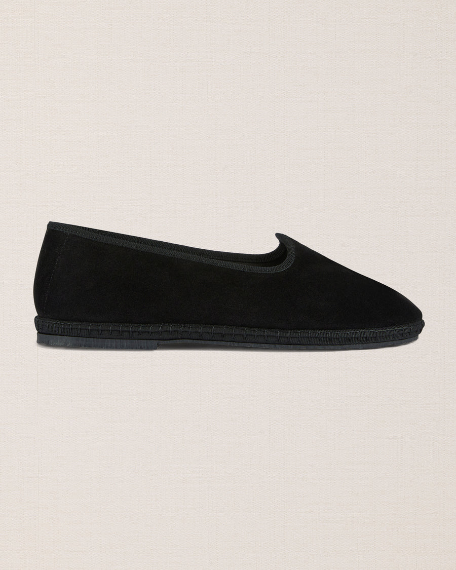 Velasca | Black suede friulane shoes, Made in Italy